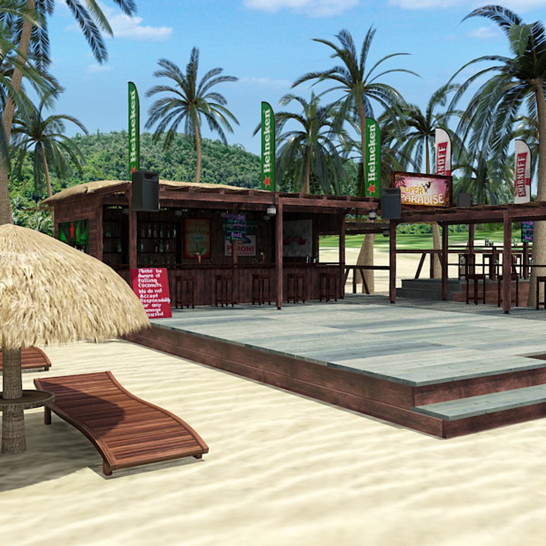 Beach Bar Scene - Max