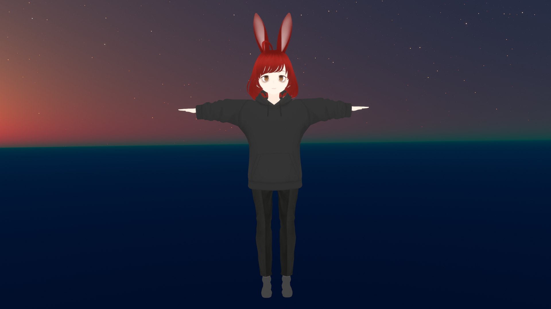 Game Ready Low Poly Anime Character Girl 17 3D Model - TurboSquid 1907513