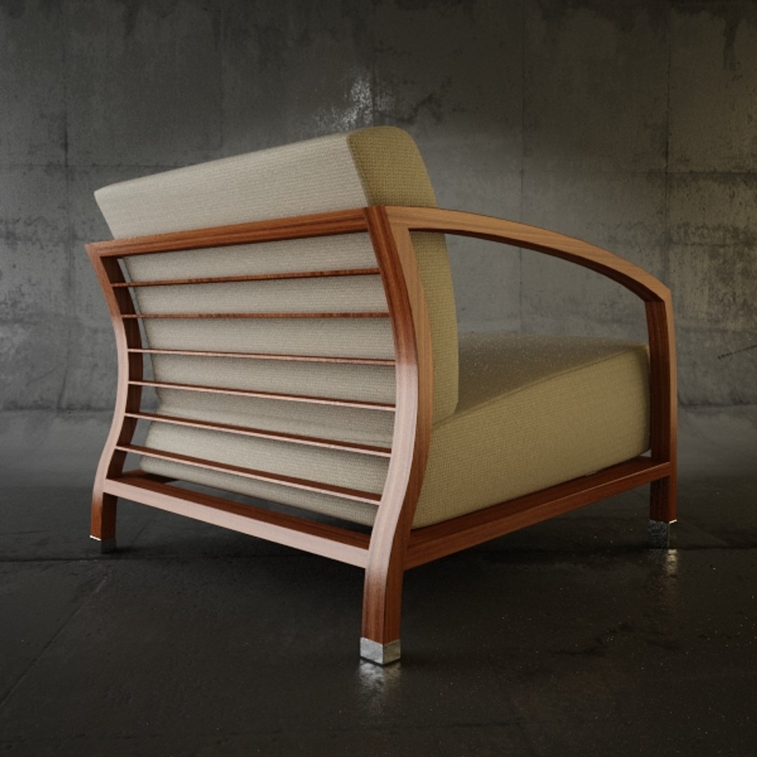 3d Model Malena Designer Chair