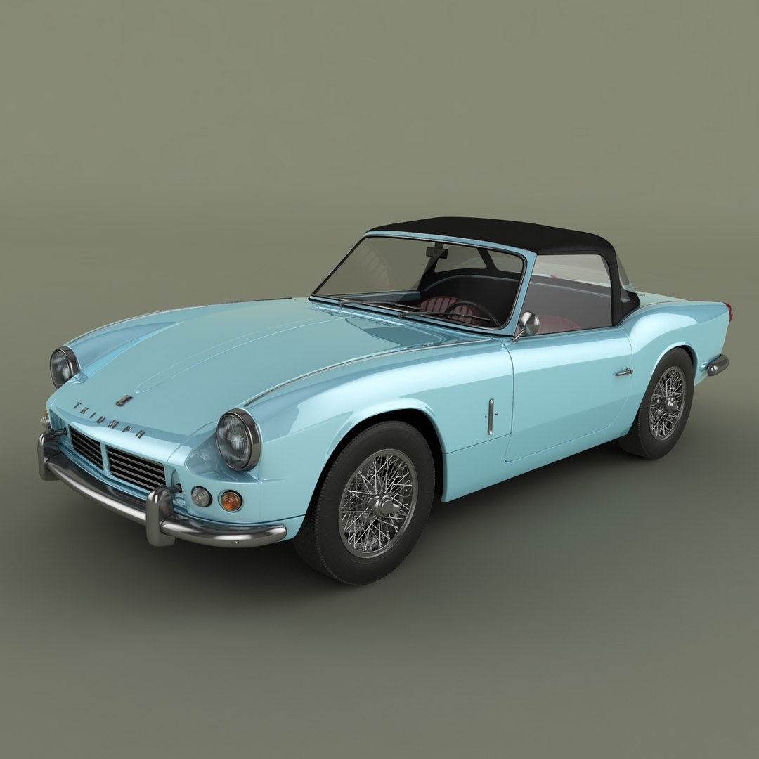 3d Model Triumph Spitfire
