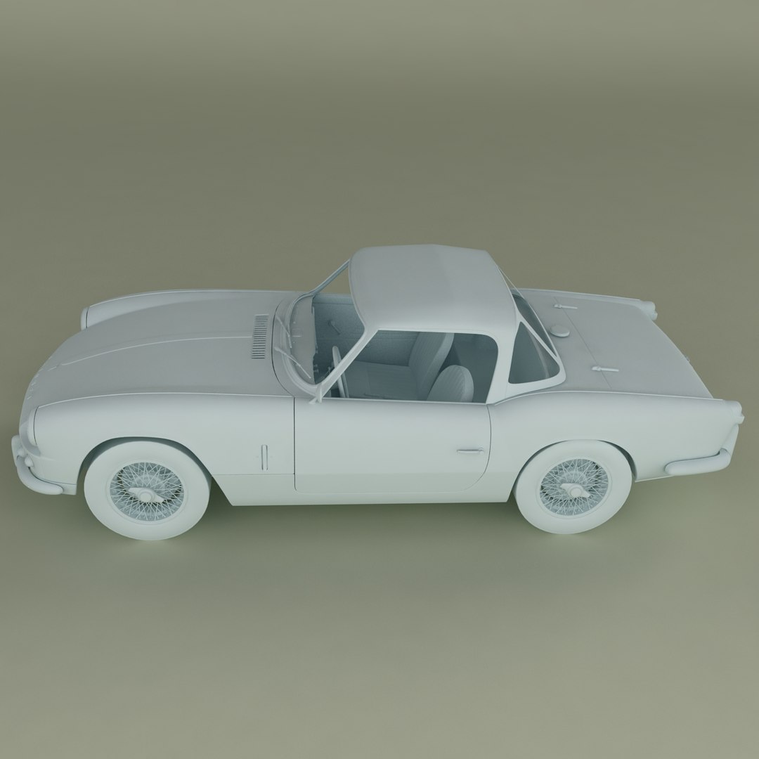 3d Model Triumph Spitfire