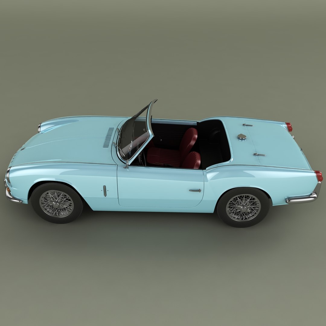3d Model Triumph Spitfire
