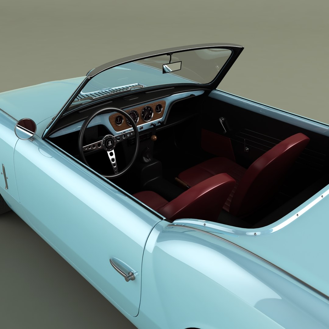 3d Model Triumph Spitfire