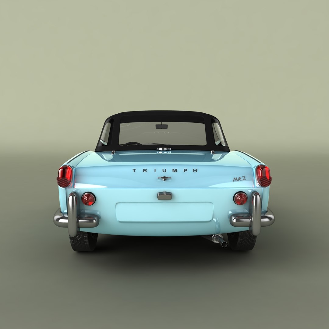 3d Model Triumph Spitfire