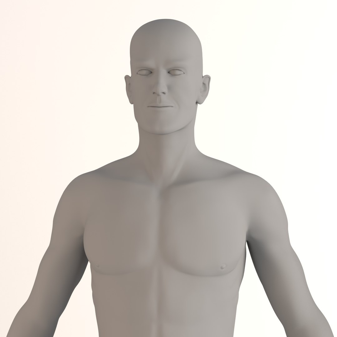 3d Male Character Model