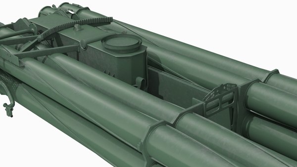 3D Heavy Multiple Rocket Launcher model - TurboSquid 1775917