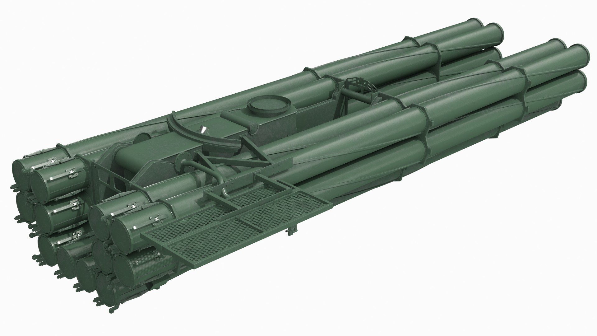 3D Heavy Multiple Rocket Launcher model - TurboSquid 1775917