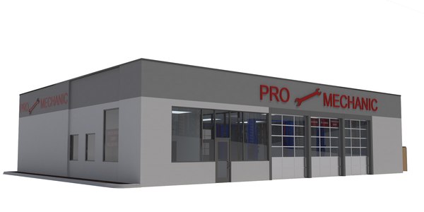 Mechanic Shop 3D Models for Download | TurboSquid