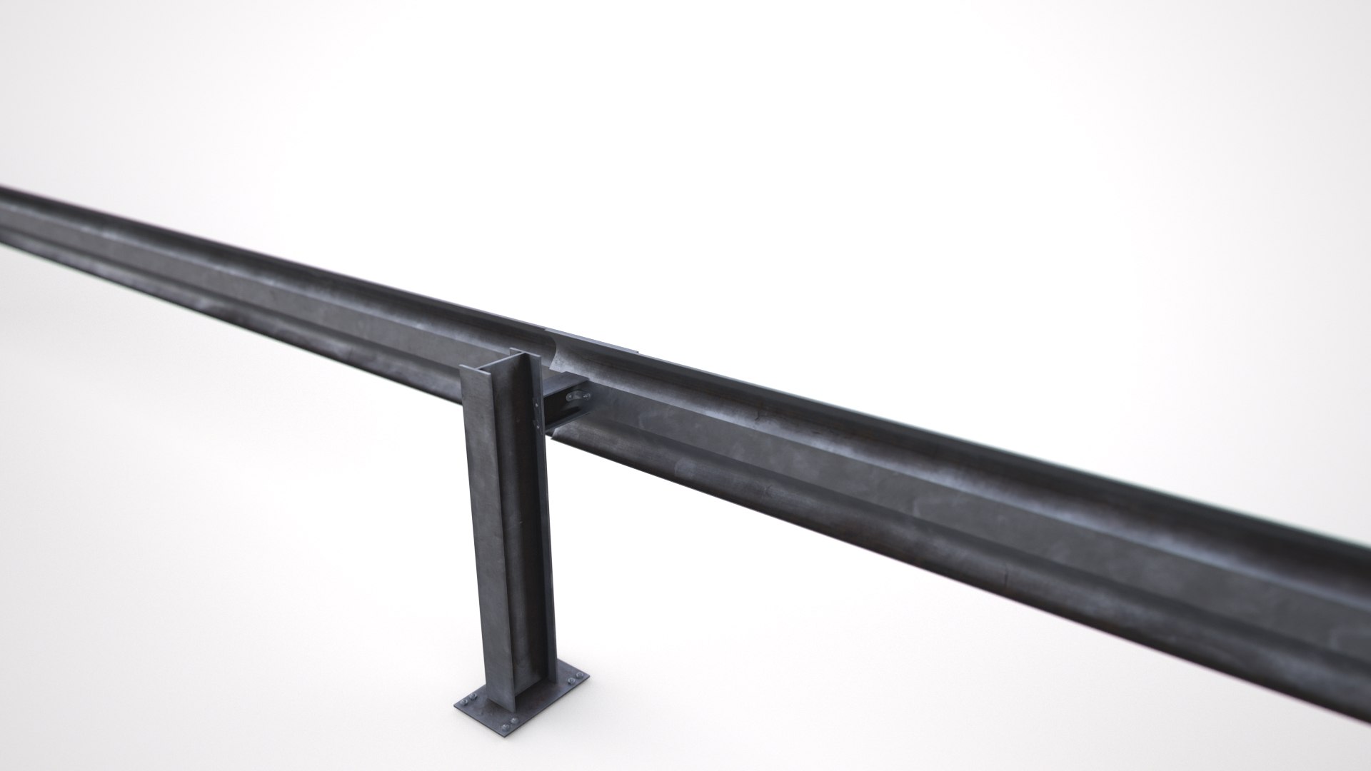 Guardrail Guard Rail 3D Model - TurboSquid 1258266