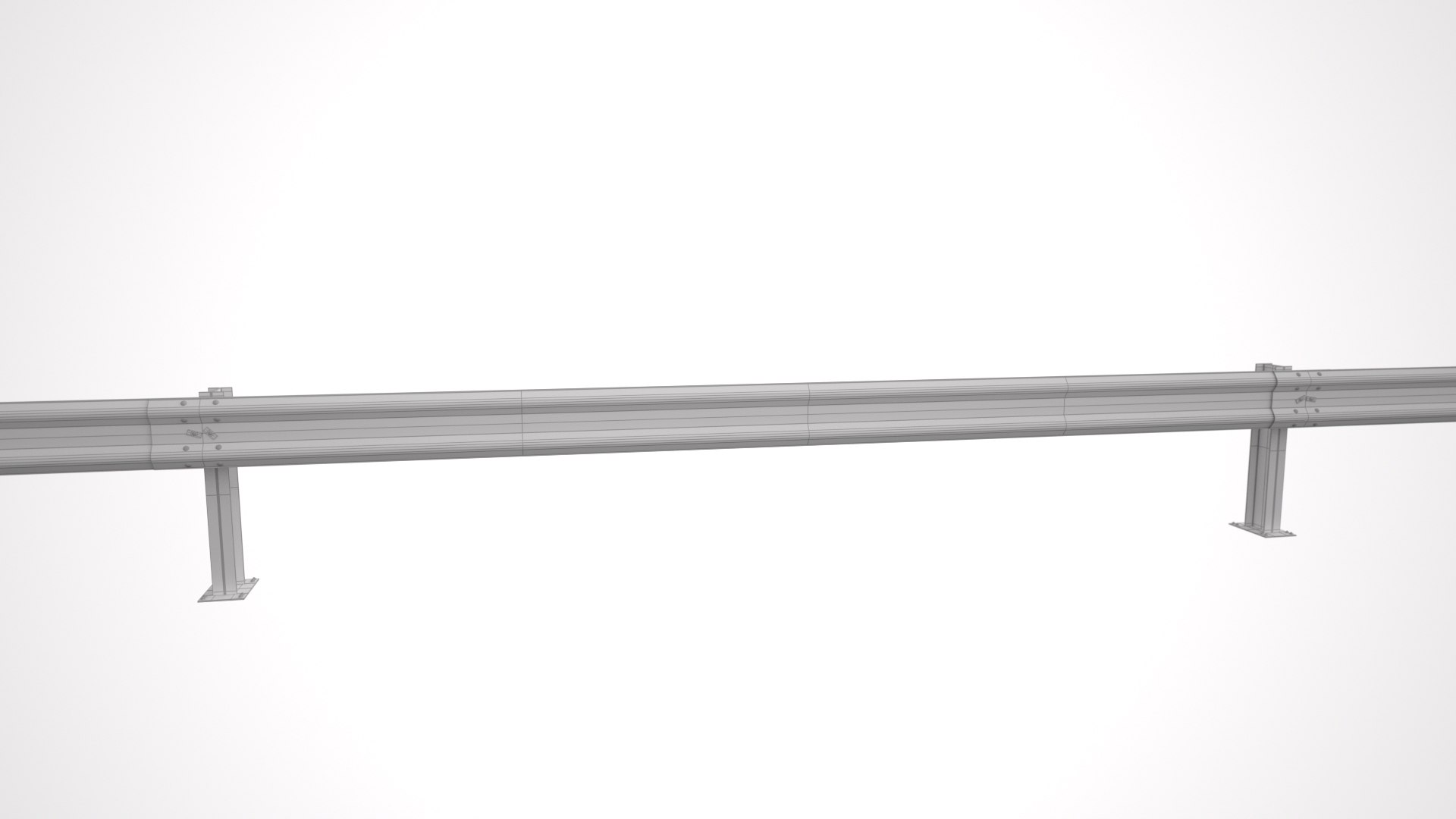 Guardrail Guard Rail 3D Model - TurboSquid 1258266
