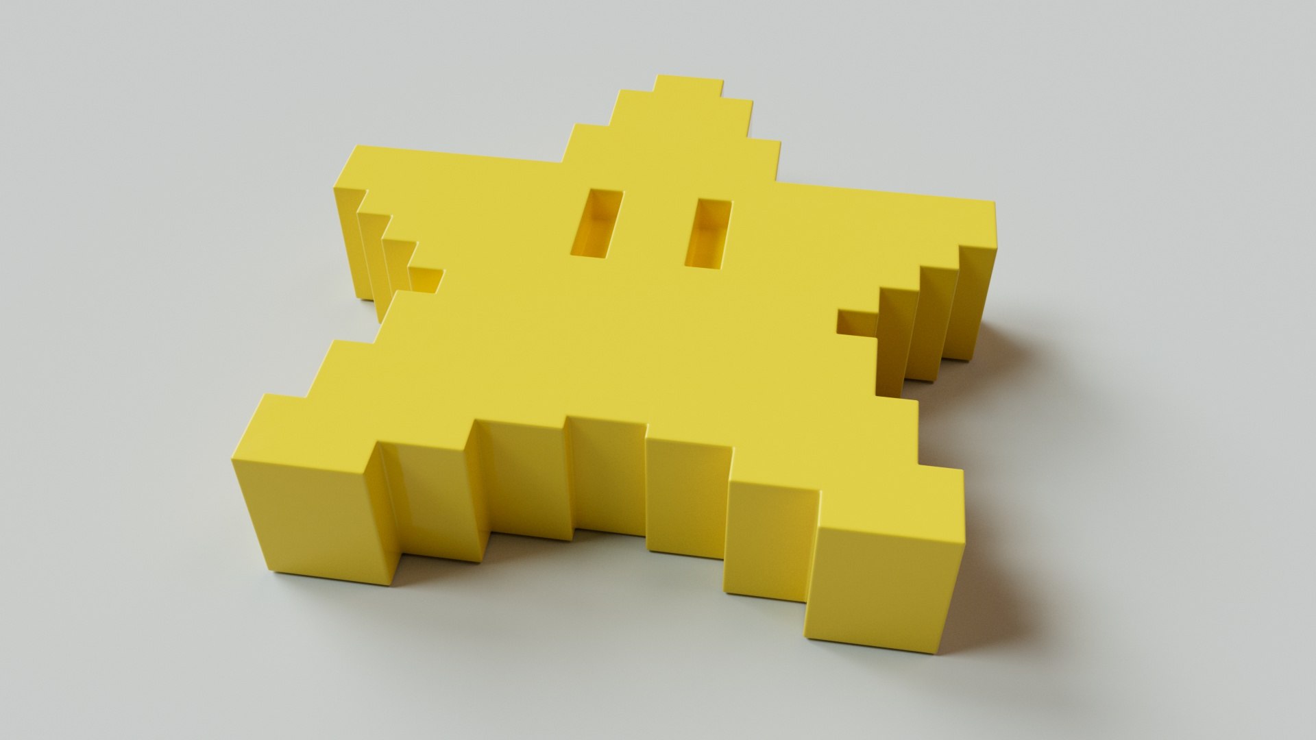 3D Pixel Star - Asset - TurboSquid 1844764