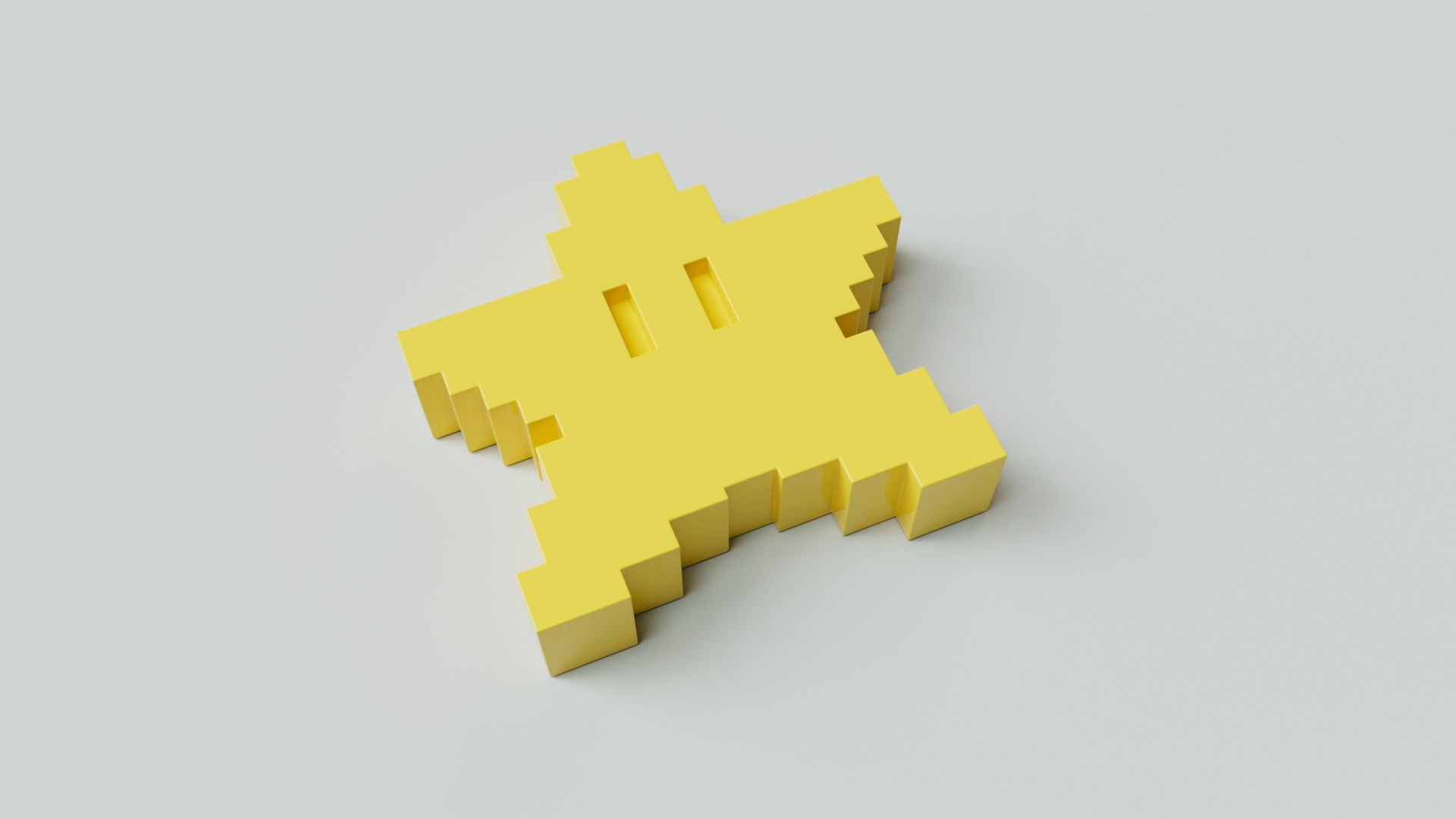 3D Pixel Star - Asset - TurboSquid 1844764