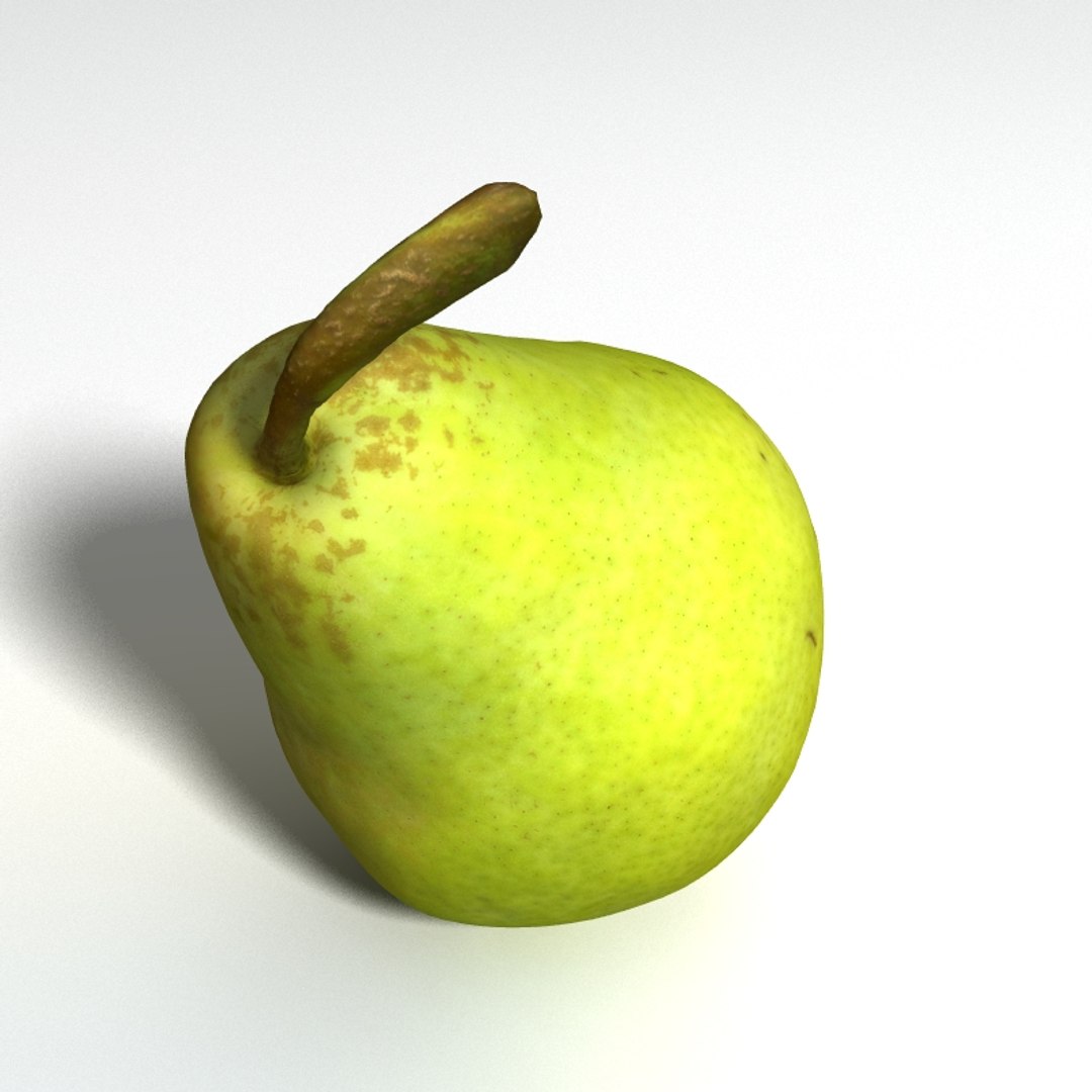 3D Pear Model - TurboSquid 1199078