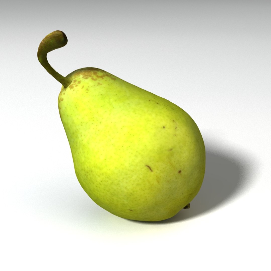 3D Pear Model - TurboSquid 1199078