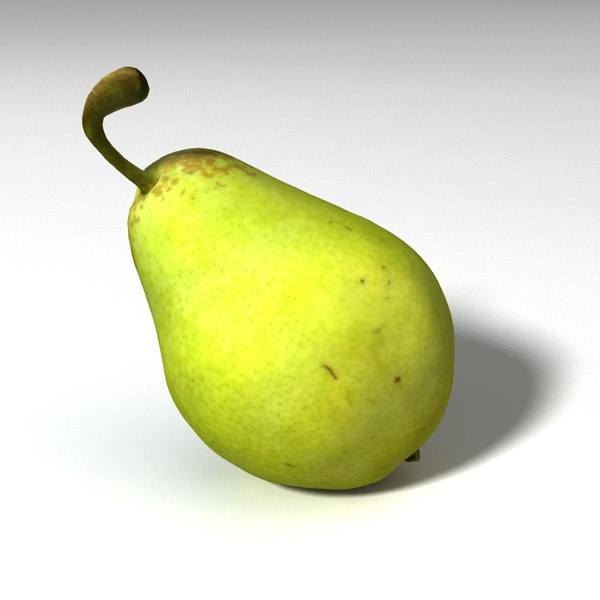 3D pear model - TurboSquid 1199078