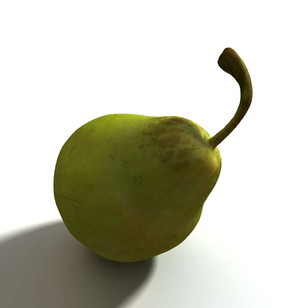 3D Pear Model - TurboSquid 1199078