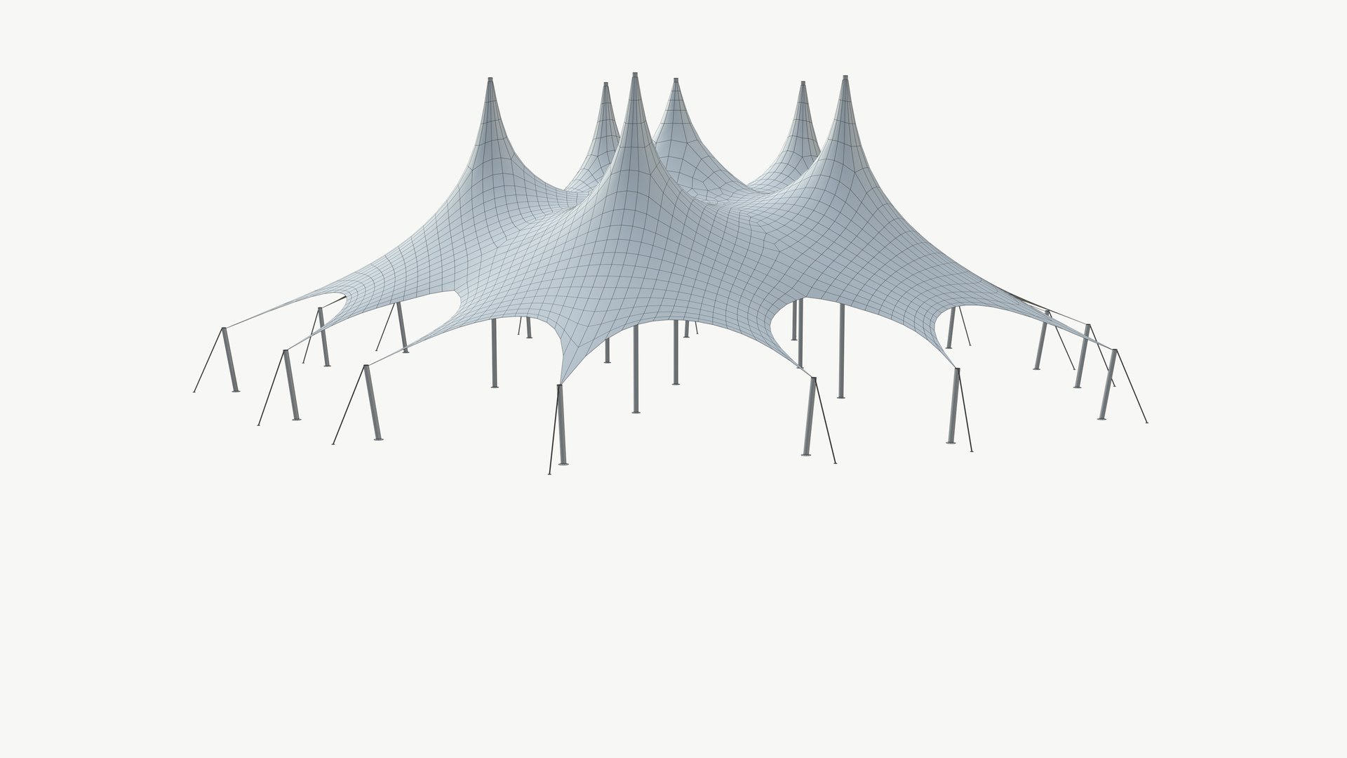 3D Model Structure Tent Architecture Design - TurboSquid 2123604