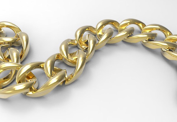 3d model chain link