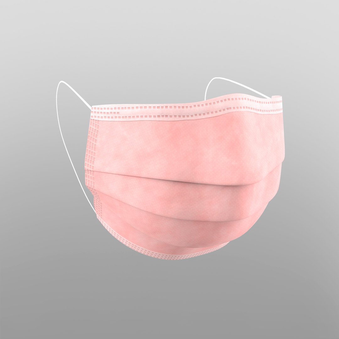 3D Medical Masks 7 Color Model - TurboSquid 1541106
