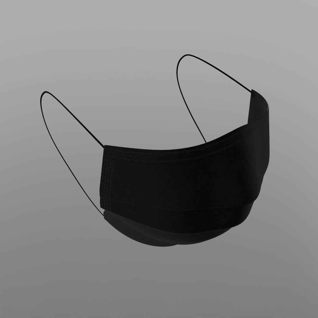 3D Medical Masks 7 Color Model - TurboSquid 1541106