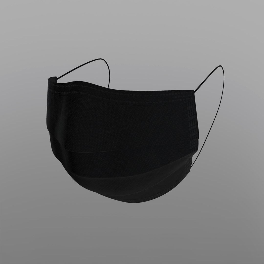 3D Medical Masks 7 Color Model - TurboSquid 1541106