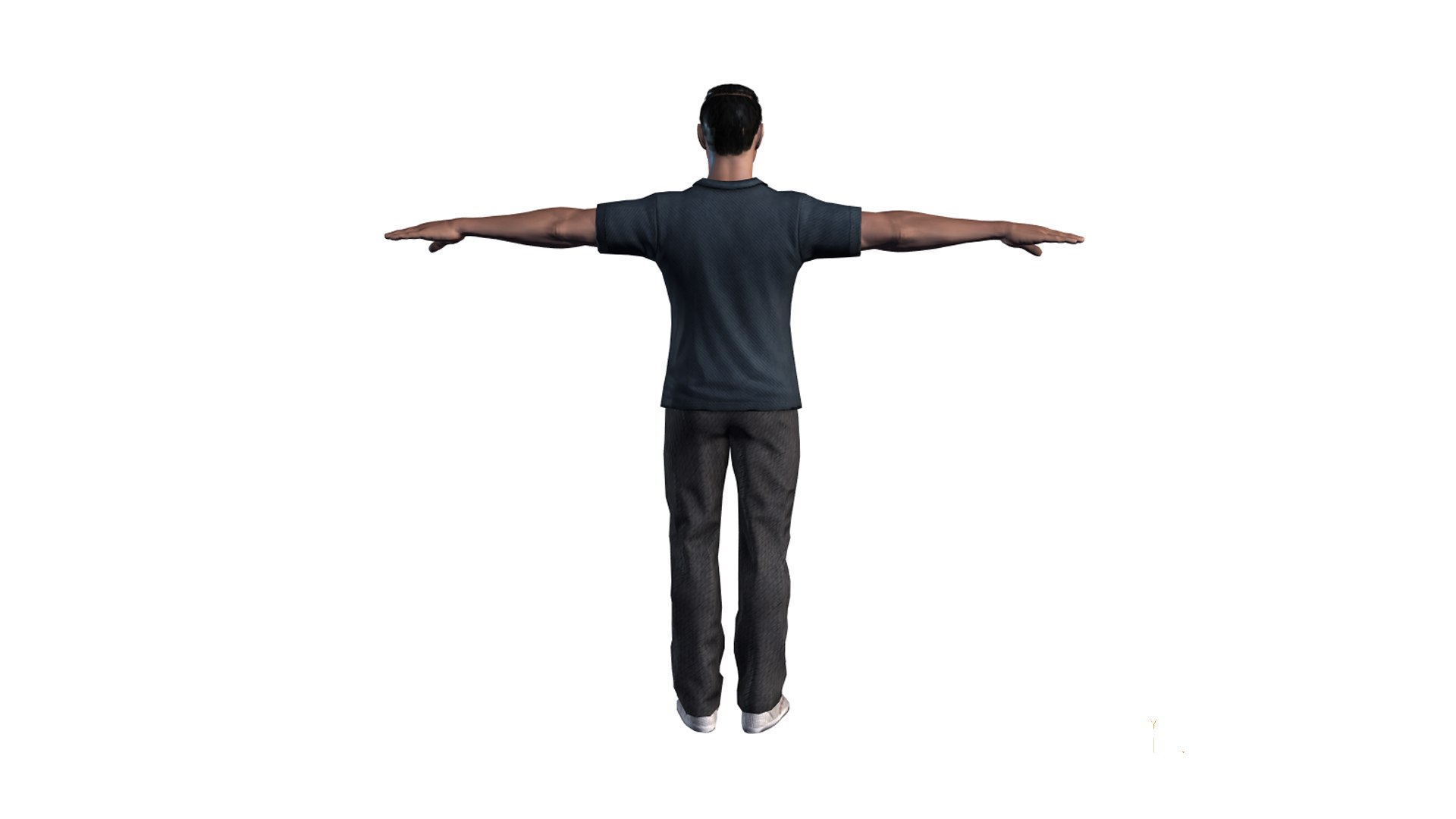 3D Tourist Man 3 Model - TurboSquid 1902634