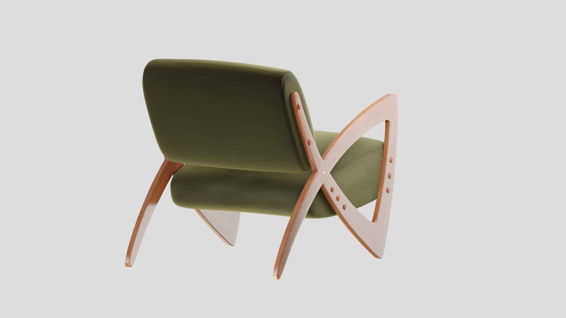 Cross chair 3D - TurboSquid 2128430