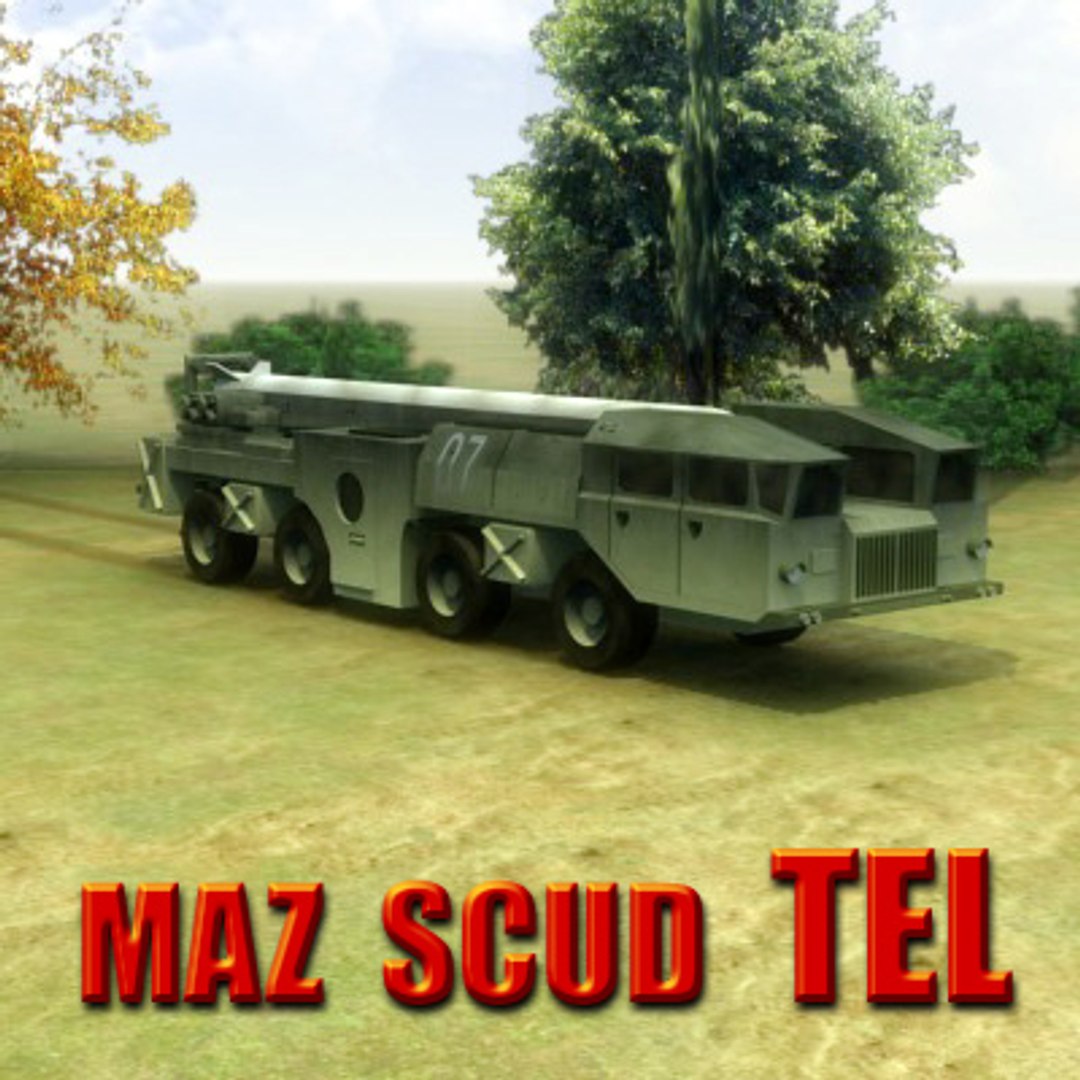 3d Model Maz Missiles