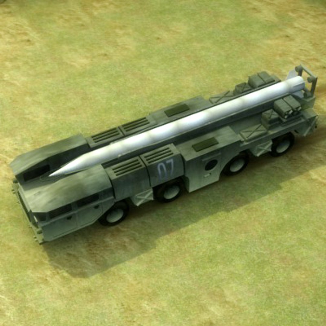 3d Model Maz Missiles