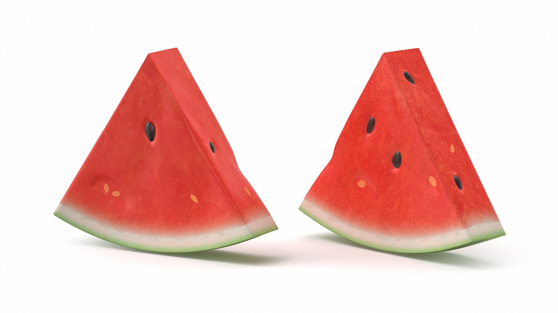 3D Watermelon Set Model - TurboSquid 2231276