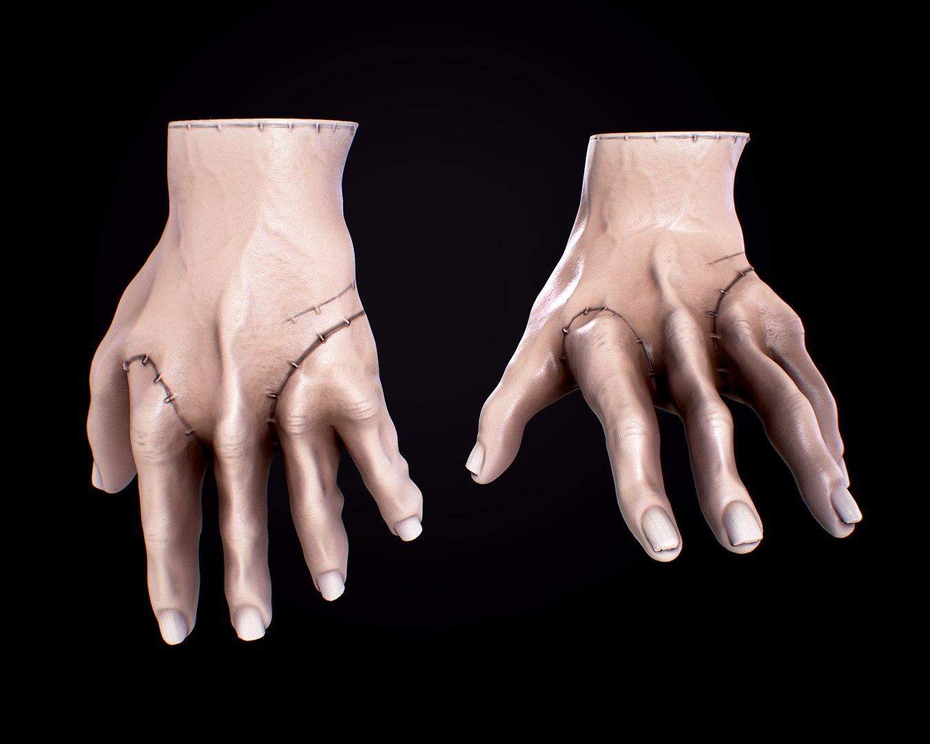 Free 3D Wednesday Thing Hand Free Model - TurboSquid 2034313