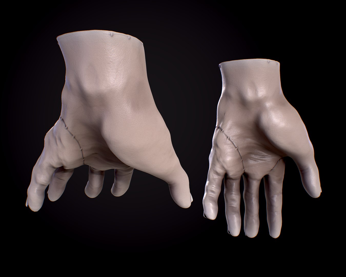 Free 3D Wednesday Thing Hand Free Model - TurboSquid 2034313