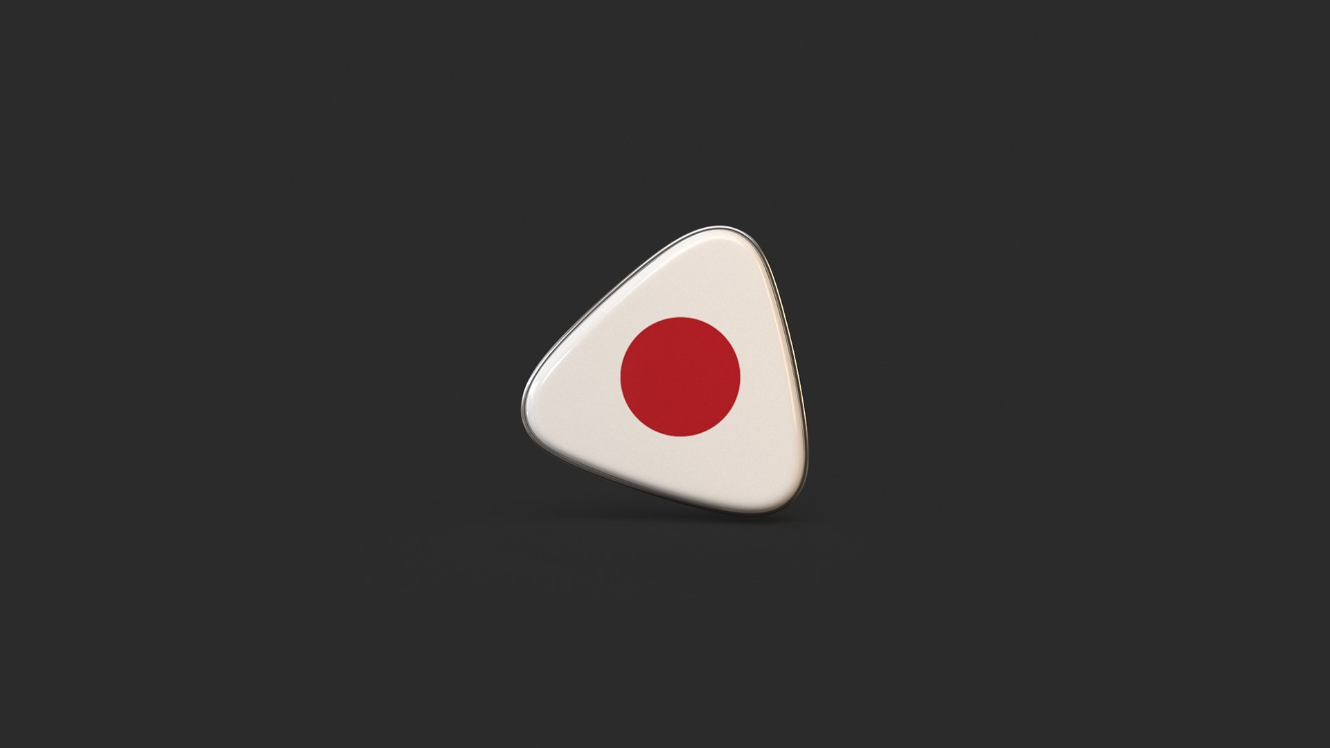 3D Japan Flag Icon - TurboSquid 2058946