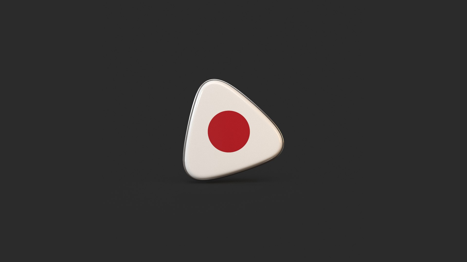 3D Japan Flag Icon - TurboSquid 2058946