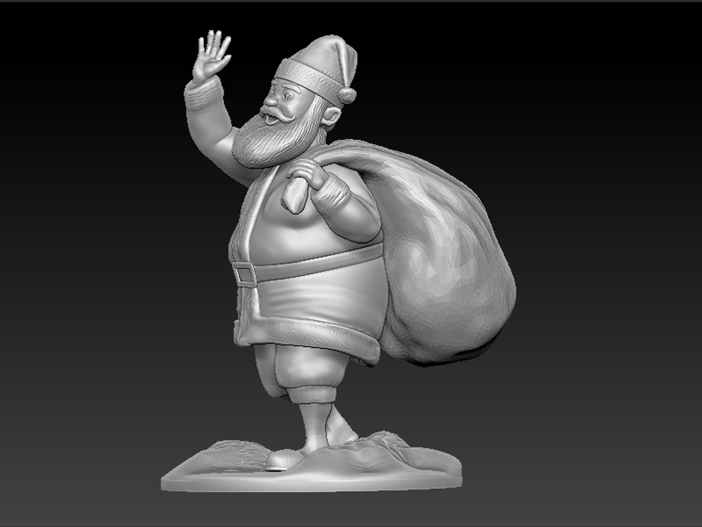 Max Santa Clause Print Ready