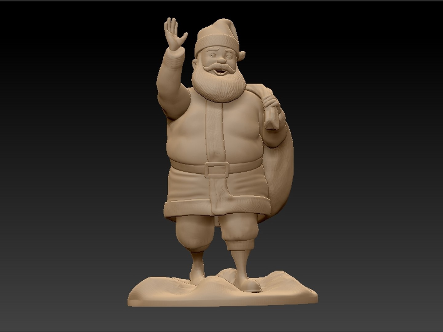 Max Santa Clause Print Ready
