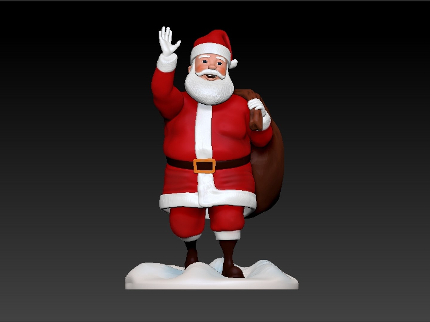 max santa clause print ready