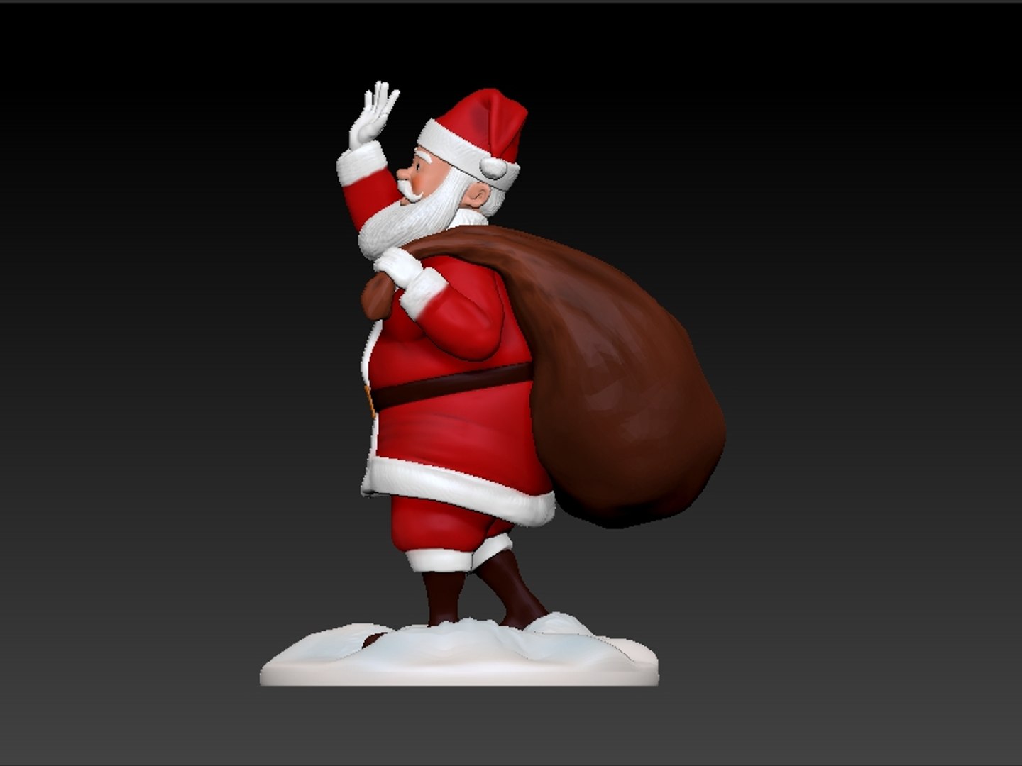 Max Santa Clause Print Ready