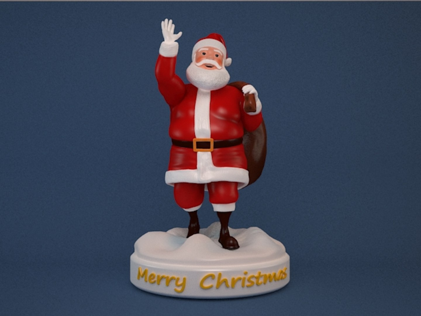 Max Santa Clause Print Ready