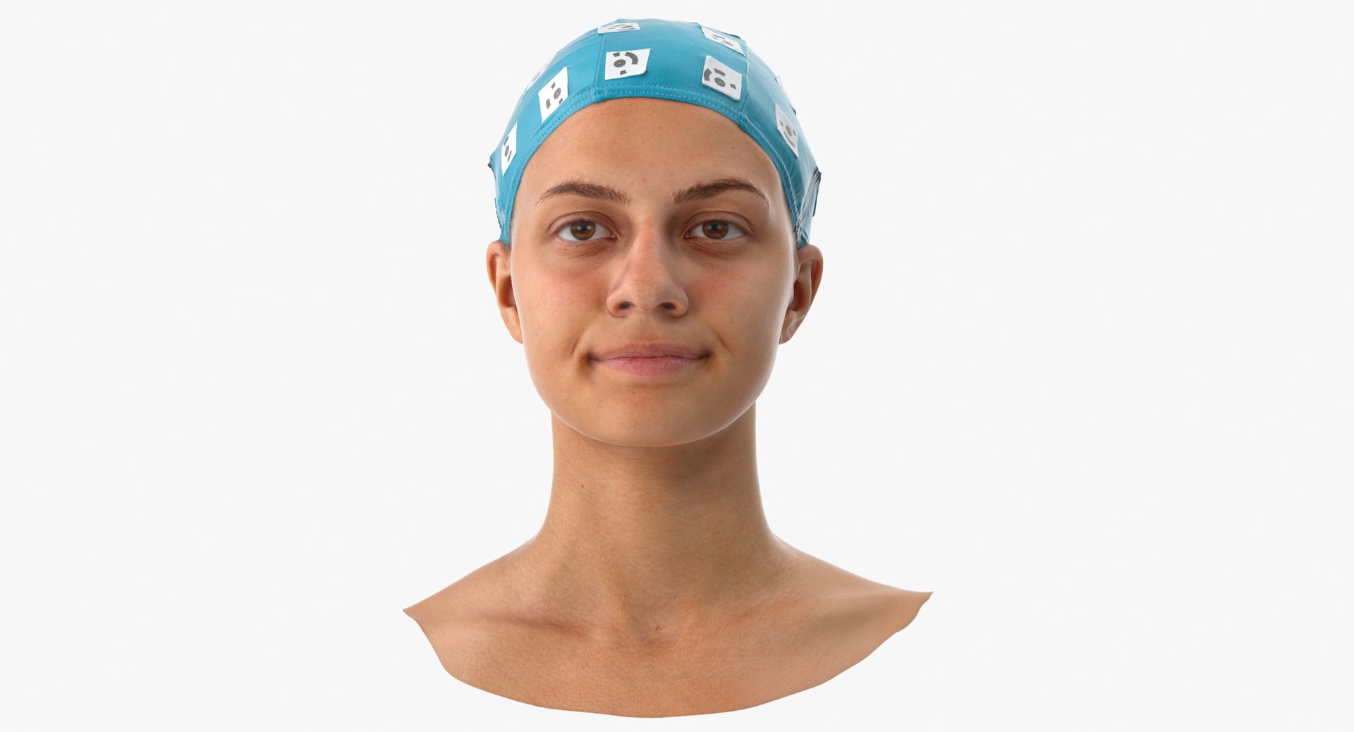 Penelope Human Head Sharp Lip Puller AU13 Clean Scan 3D Model ...