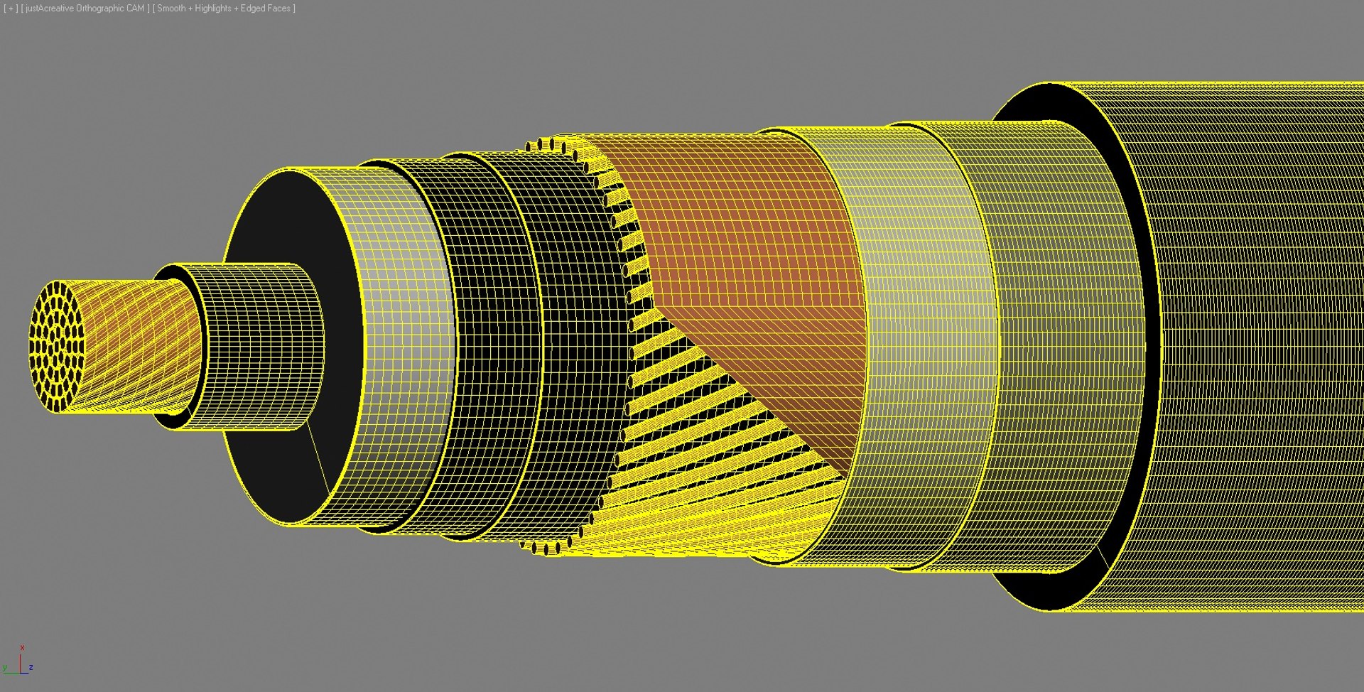 Electrical Cables Voltage Copper 3d Max