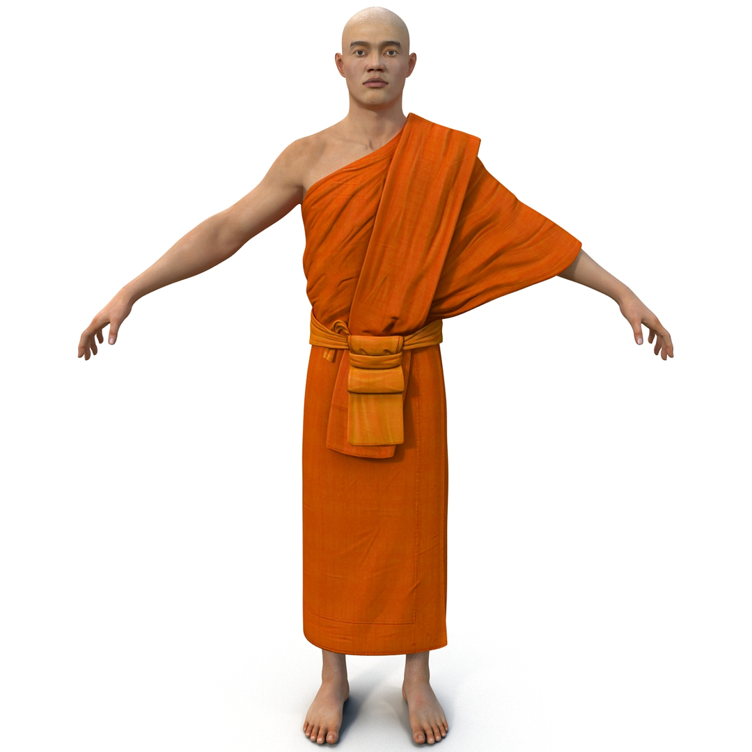 buddhist monk rigged max
