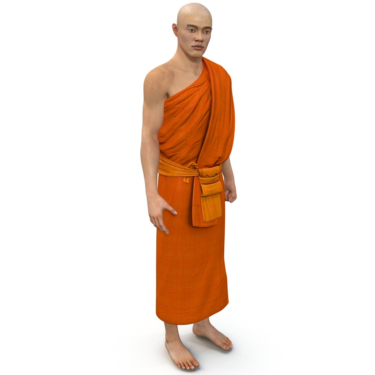 buddhist monk rigged max