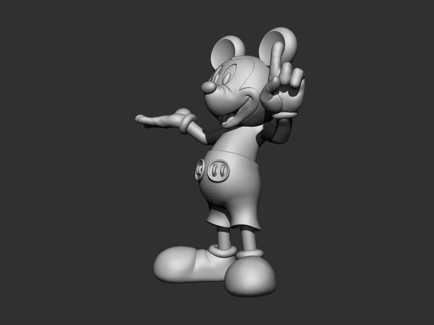 Mickey mouse 3D model - TurboSquid 1302734
