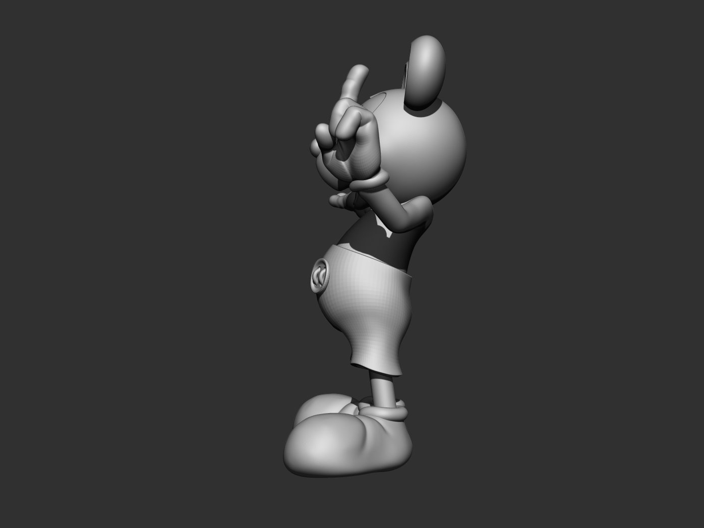 Mickey mouse 3D model - TurboSquid 1302734