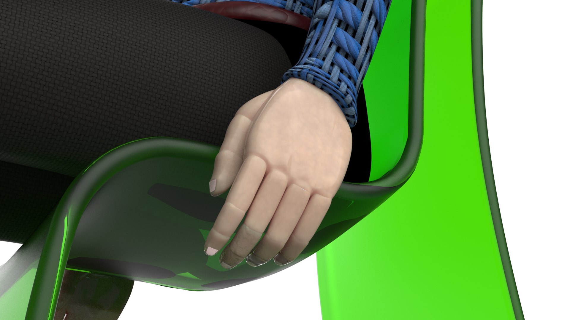 3D Sitting Manikin - TurboSquid 1977551