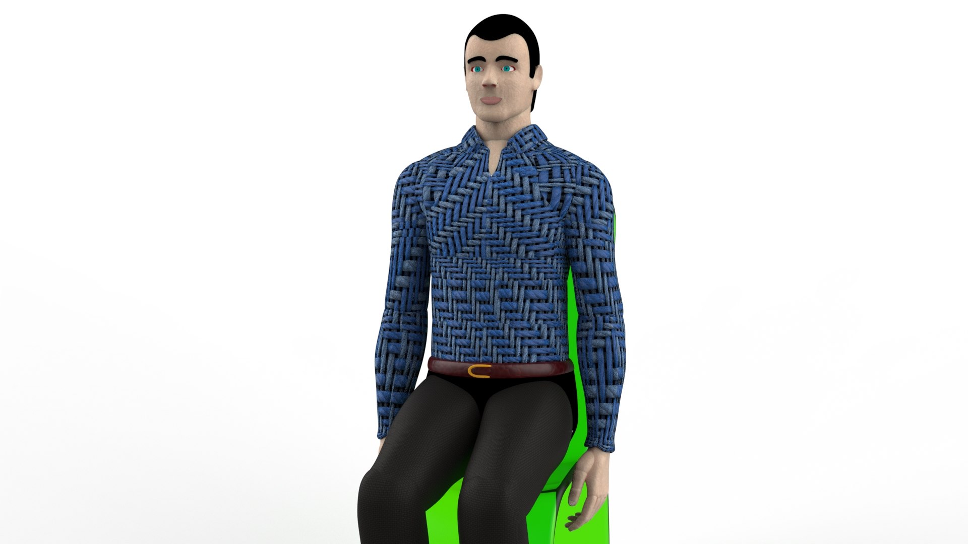 3D Sitting Manikin - TurboSquid 1977551