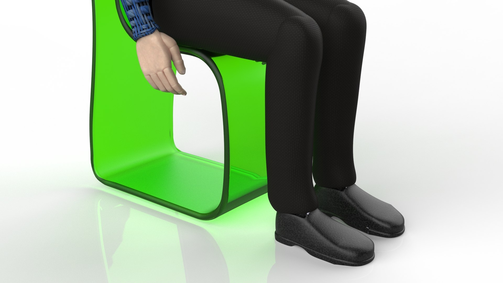 3D Sitting Manikin - TurboSquid 1977551