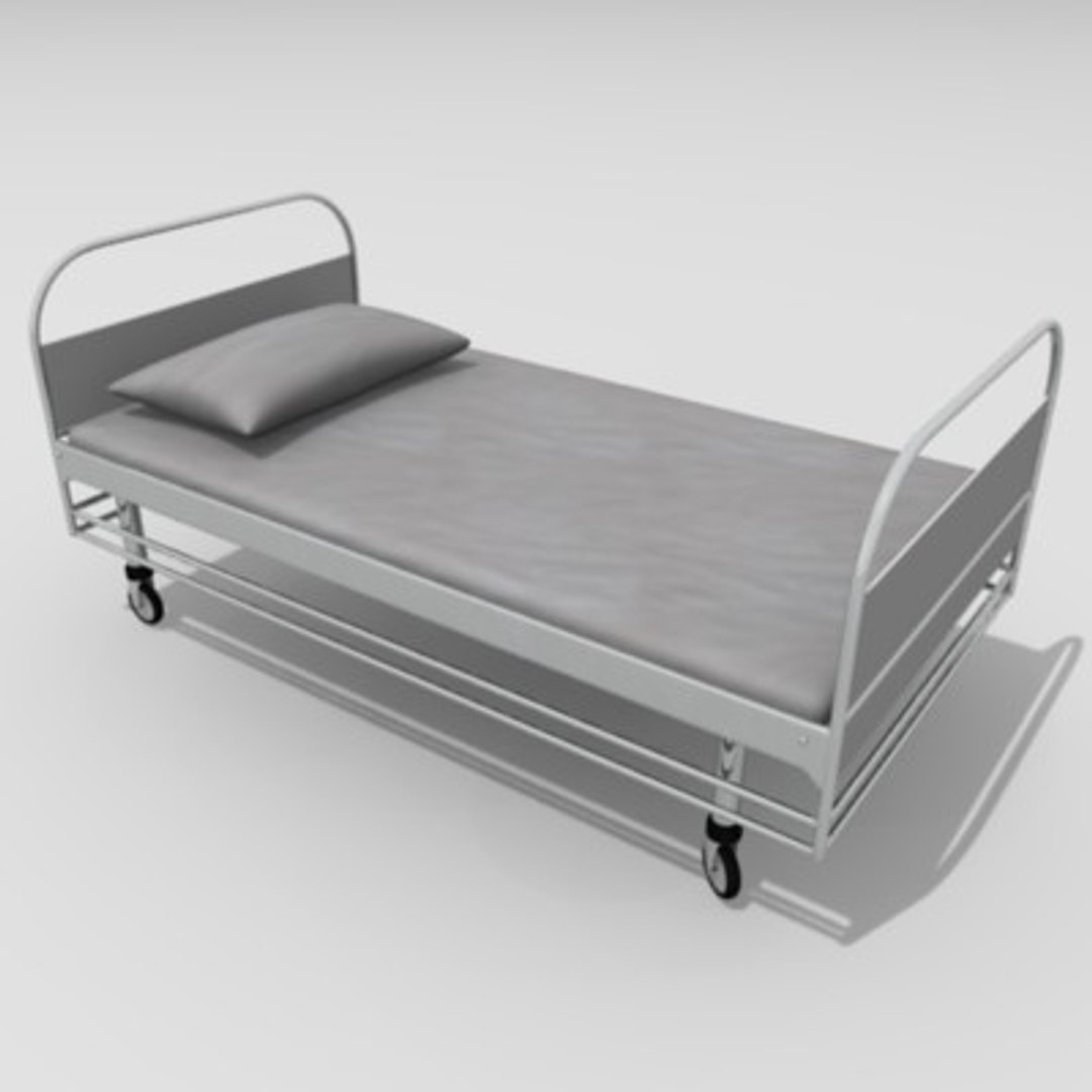 3d hospital beds model