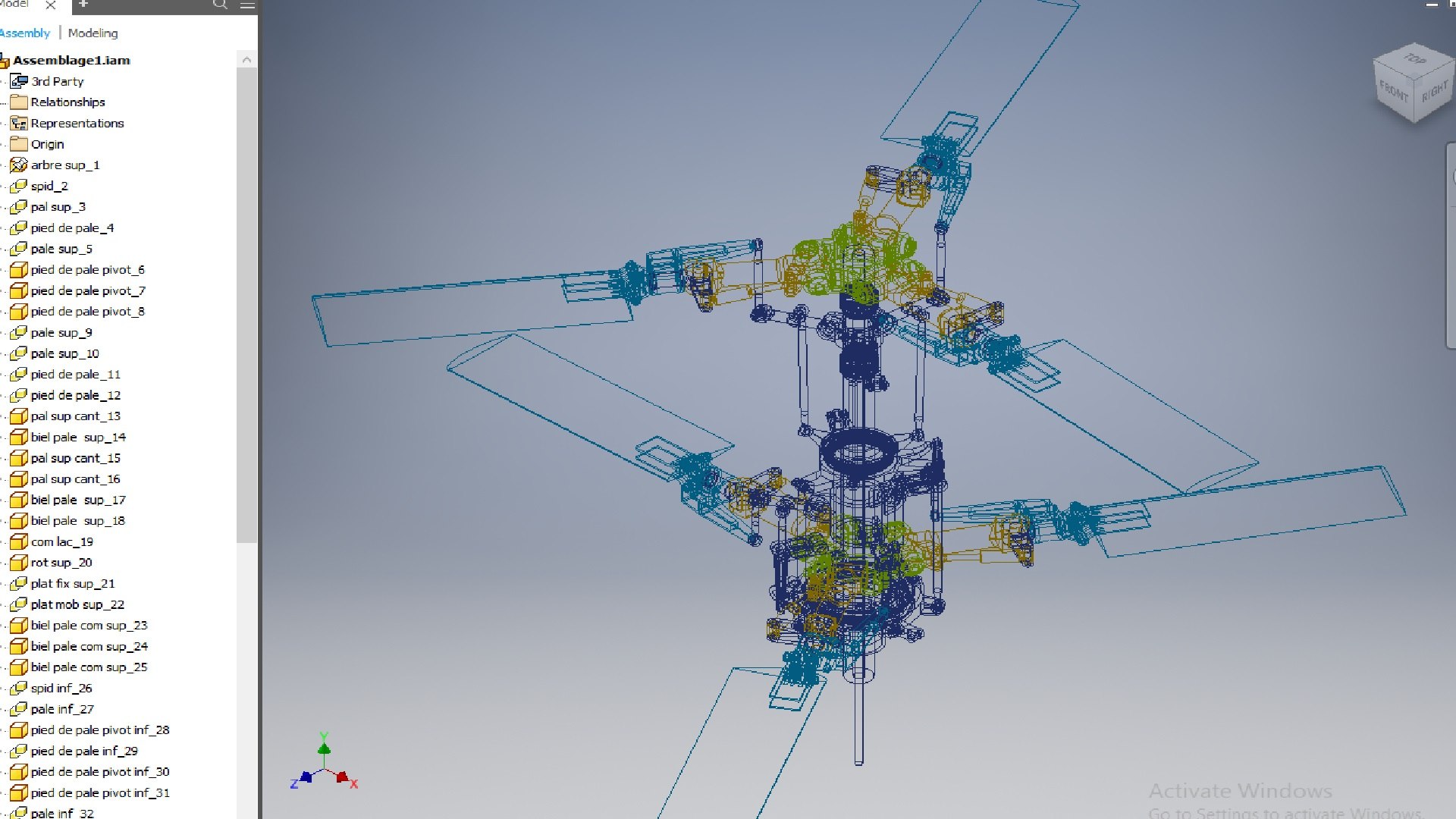 3D Helicopter Rotor Model - TurboSquid 1722551